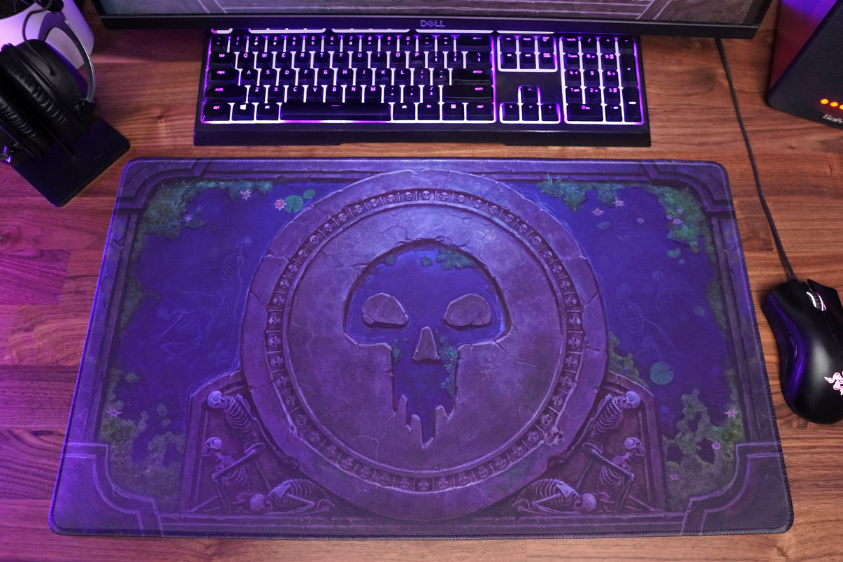 Black Playmat - Limited Edition - Five Color Playmat Series – Void Monster